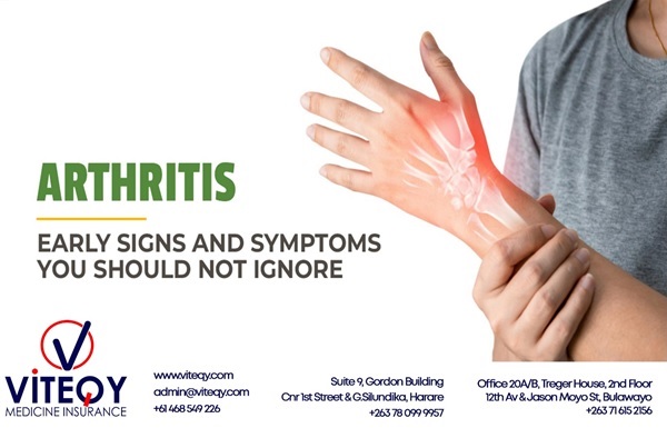 CHRONIC ILLNESSES AND THEIR SYMPTOMS: ARTHRITIS - Viteqy